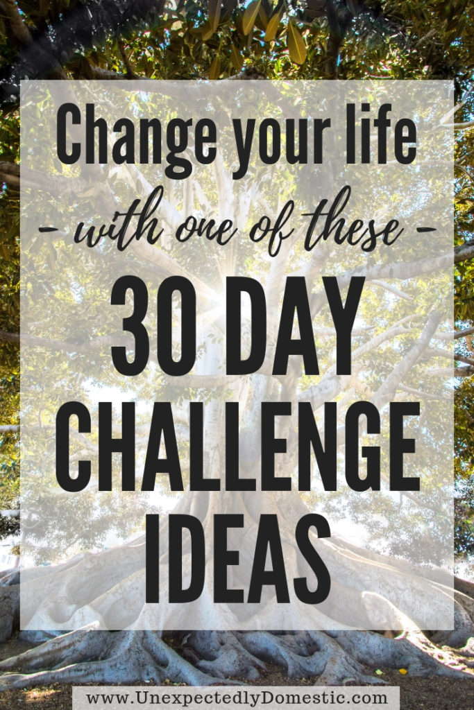Ultimate List Of 30 Day Challenge Ideas to Really Change Your Life 