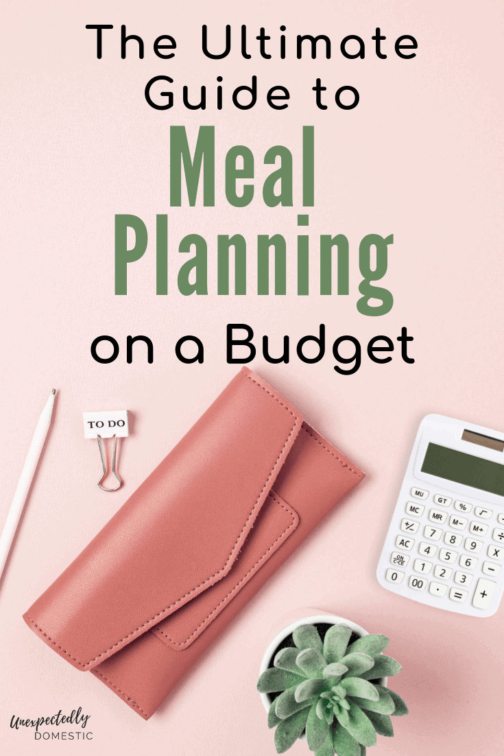 Meal Planning On A Budget Cute Weekly Meal Planner 