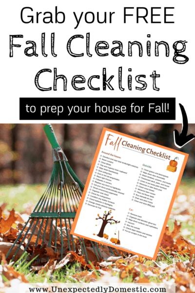 The Ultimate Fall Cleaning Checklist - How to Prep Your House for ...