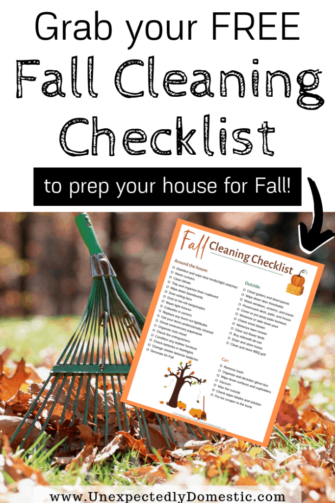 The Ultimate Fall Cleaning Checklist - How to Prep Your House for ...