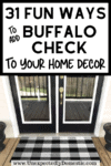 31 Fun Ways to Add Cozy Buffalo Check to Your Home Decor