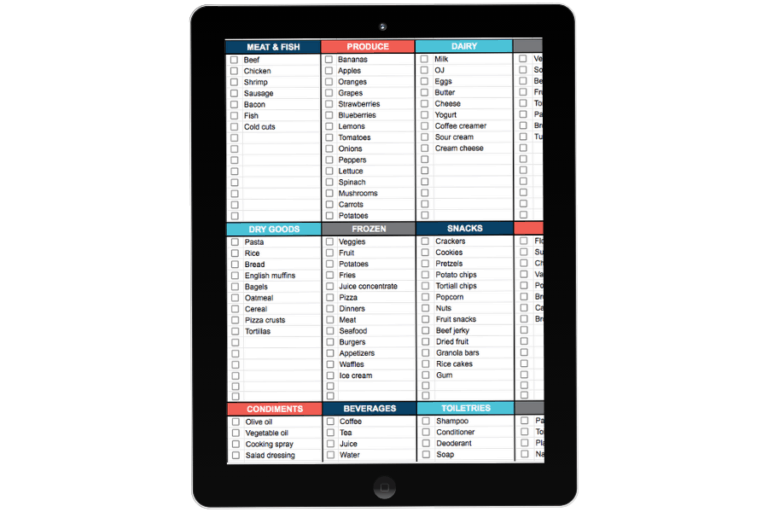 How to Use a Meal Planning Spreadsheet to Plan Your Menu in Minutes
