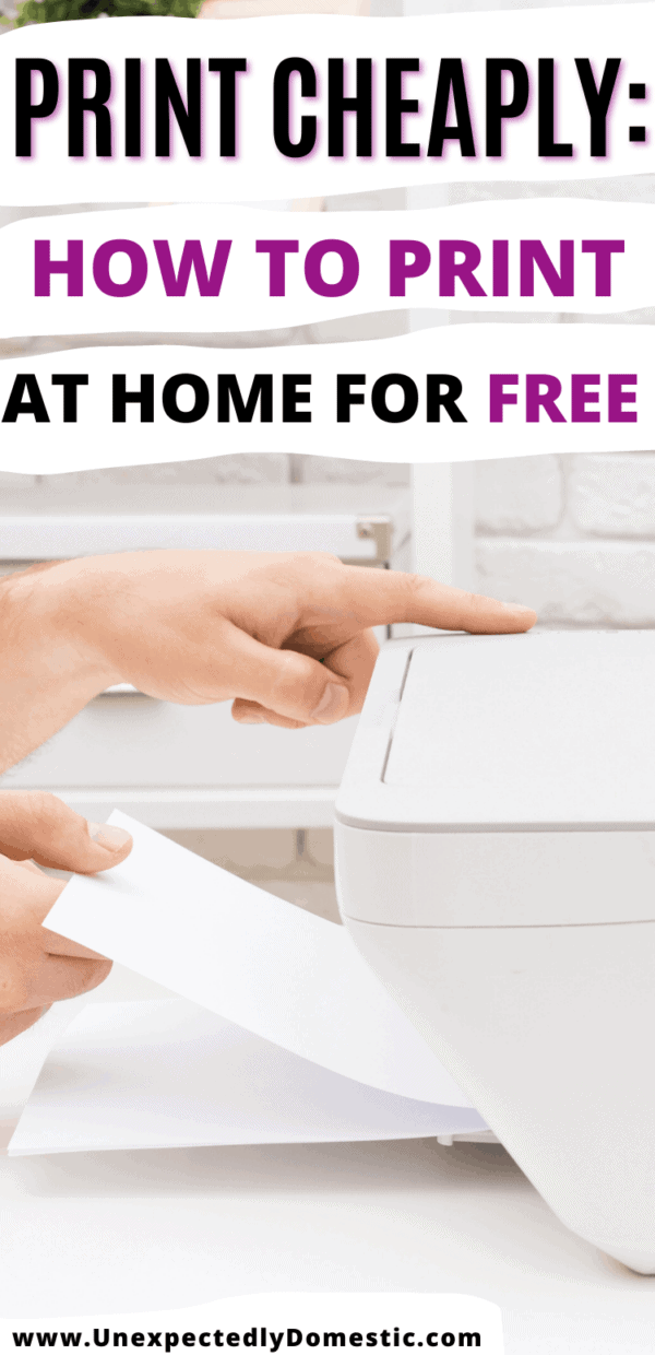 How to Print Cheaply at Home (and save tons of money on ink!)