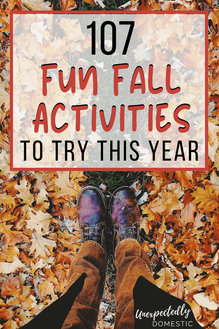 Fall Bucket List 2022 107 Unique Fun Autumn Activities