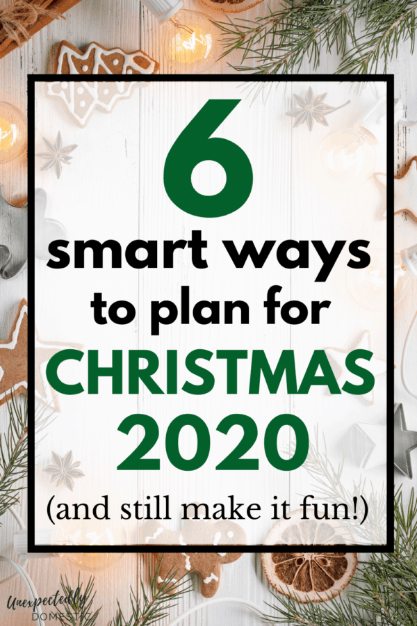 How to Plan for Christmas 2020 (and still make it fun!)