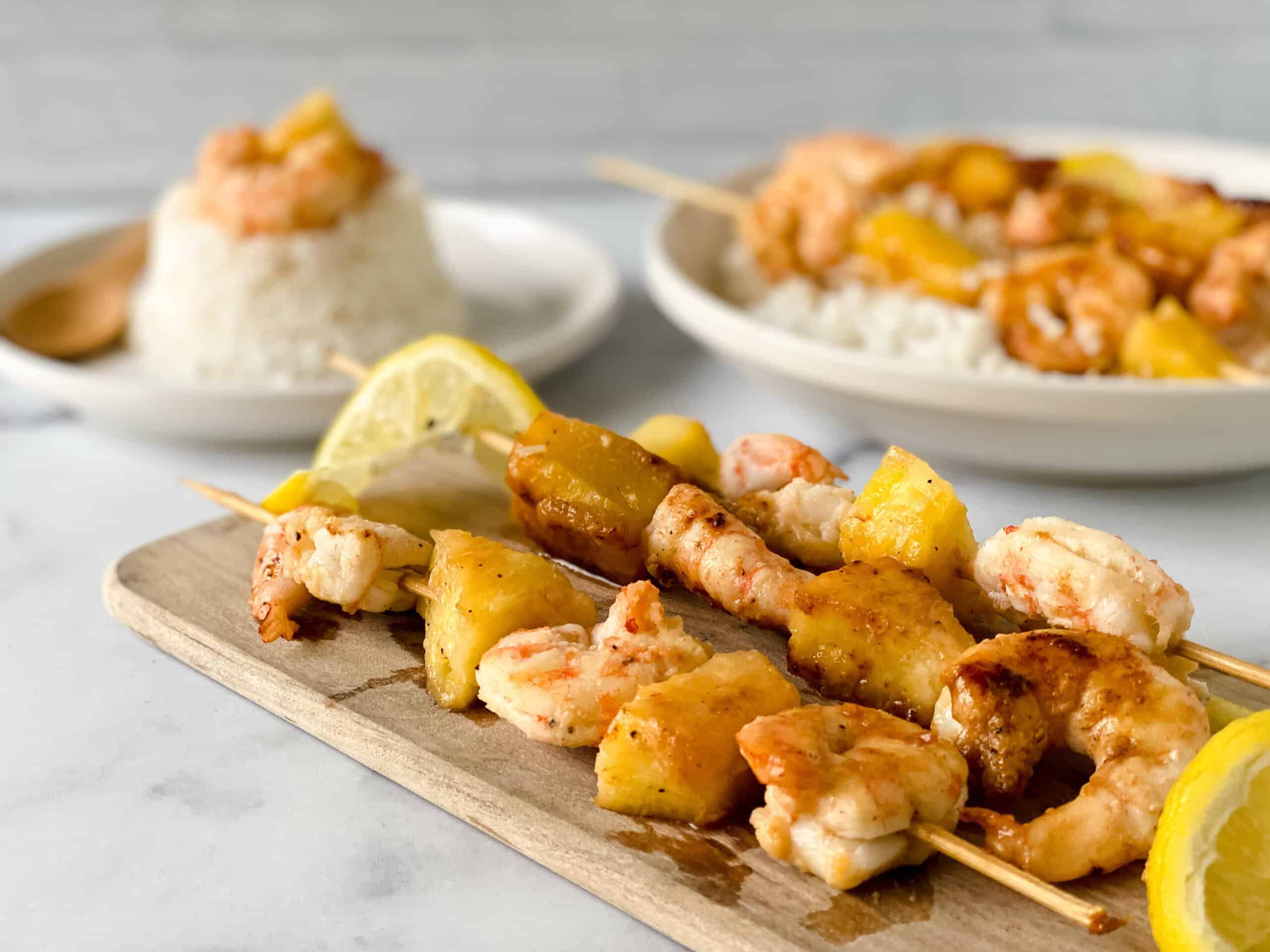 9 Easy Shrimp & Seafood Kabobs On the Grill (quick summer dinners!)