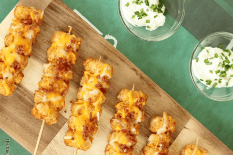 41+ Easy Skewer Appetizers for a Party (fun food on a stick ideas!)