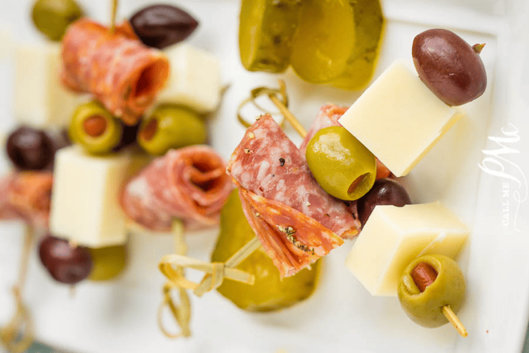 41+ Easy Skewer Appetizers for a Party (fun food on a stick ideas!)