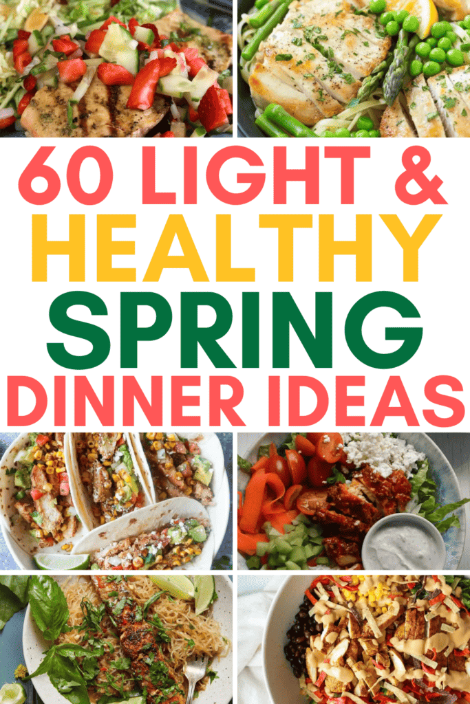 60 Healthy Spring Dinner Recipes Full of Fresh Flavor