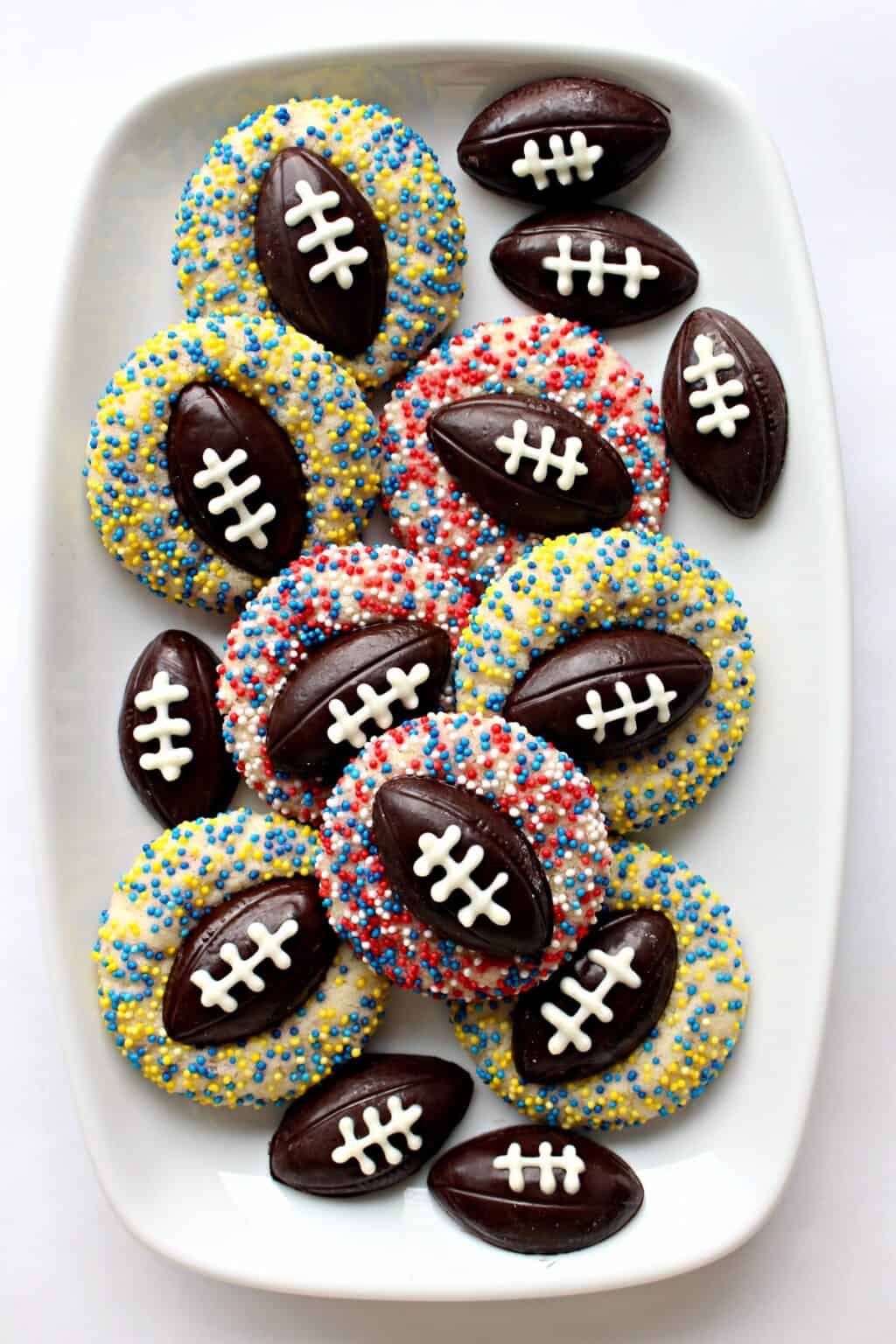 25 Easy Game Day Football Desserts for Parties & Tailgating