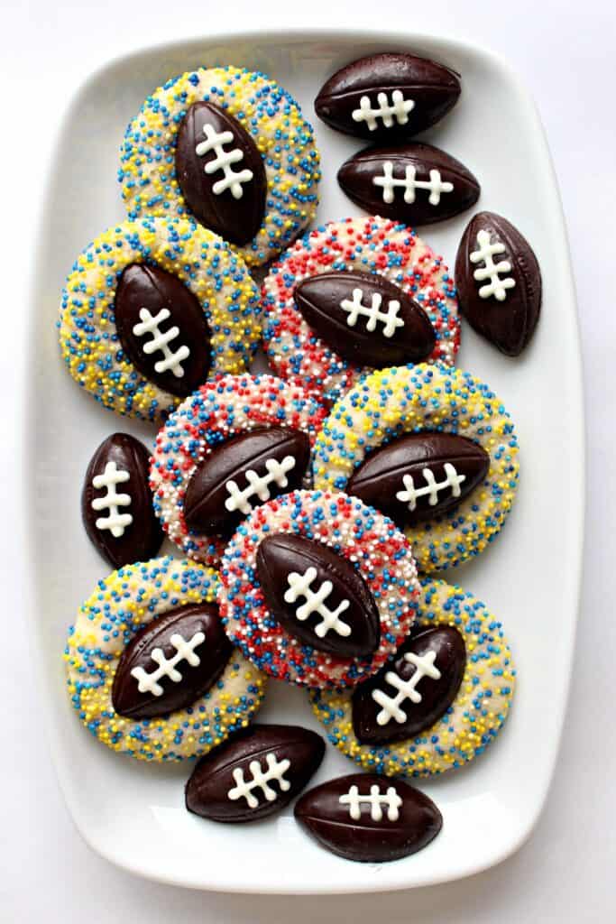 25 Easy Game Day Football Desserts for Parties & Tailgating