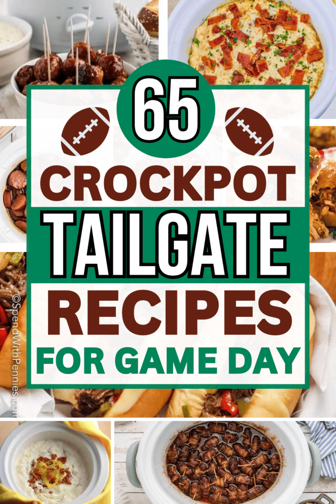 65 Easy Crockpot Tailgate Food Ideas for Football Season