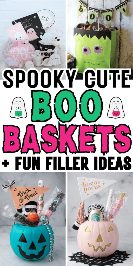 70 Spooky Cute Boo Baskets and Halloween Gift Basket Filler Ideas