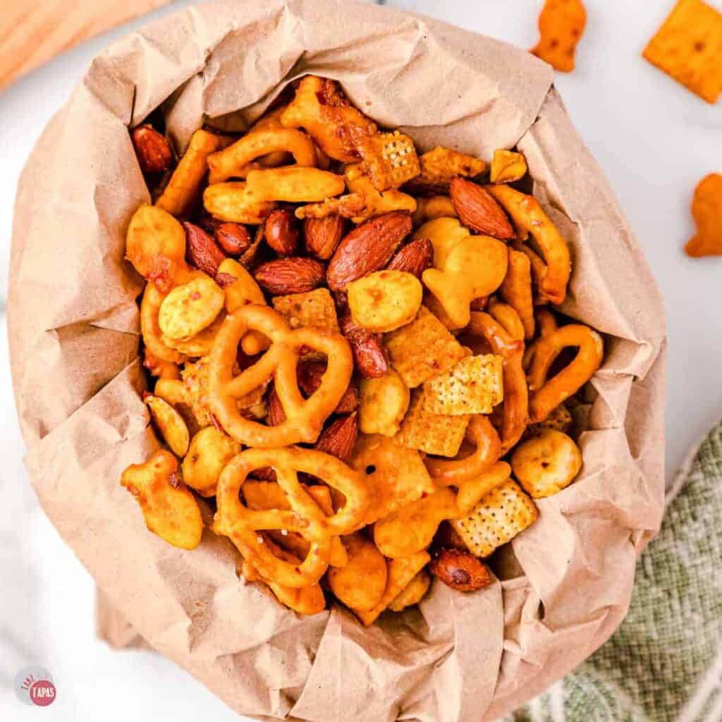 45 Fun Summer Snack Mix Ideas (easy chex mix recipes!)