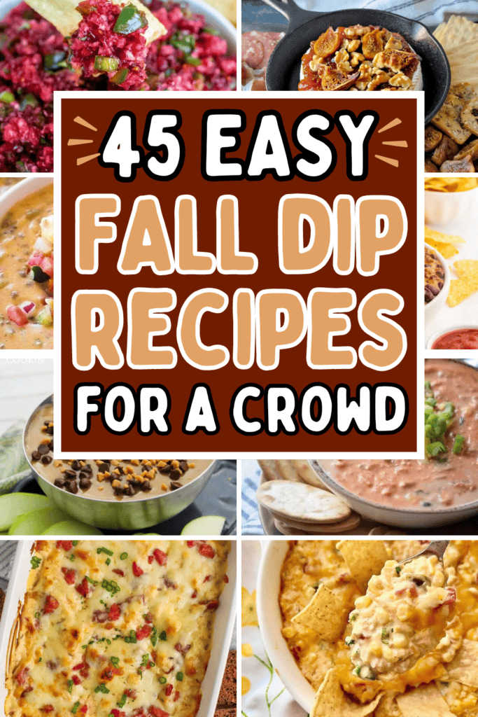 45 Easy Fall Dips and Party Snacks for a Crowd