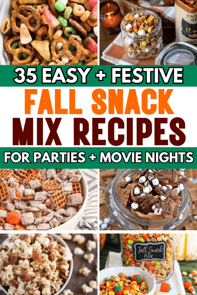 35 Easy Fall Snack Mixes for a Crowd