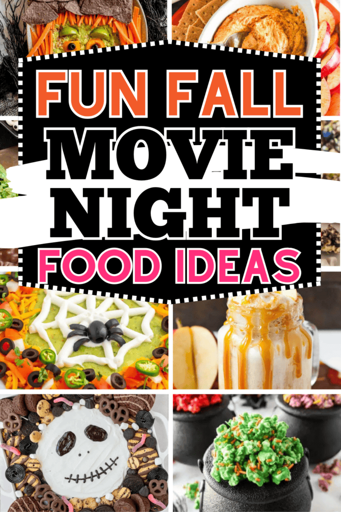 75 Easy Fall Movie Night Snacks & Food Ideas