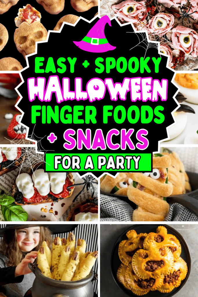 45 Easy Halloween Finger Foods & Spooky Appetizer Snacks for Parties