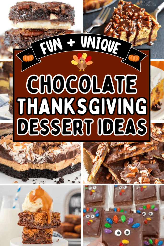 40 Fun Chocolate Thanksgiving Desserts to Sweeten Your Holiday