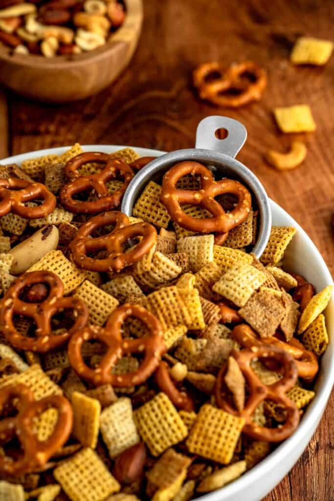30 Christmas Snack Mix Recipes for Holiday Parties or Easy Gift Ideas