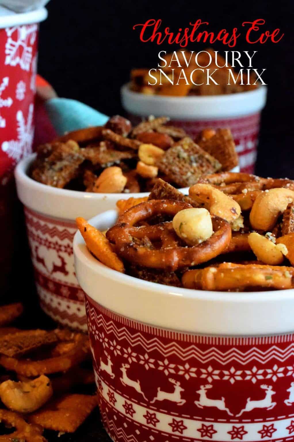 30 Christmas Snack Mix Recipes for Holiday Parties or Easy Gift Ideas
