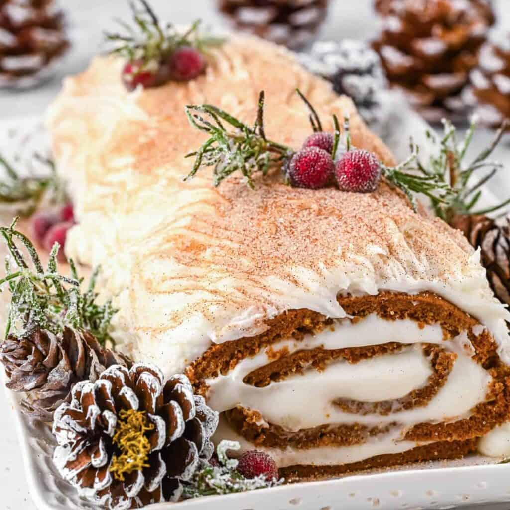 45 Festive Christmas Cakes for Fun Holiday Desserts that Feed a Crowd