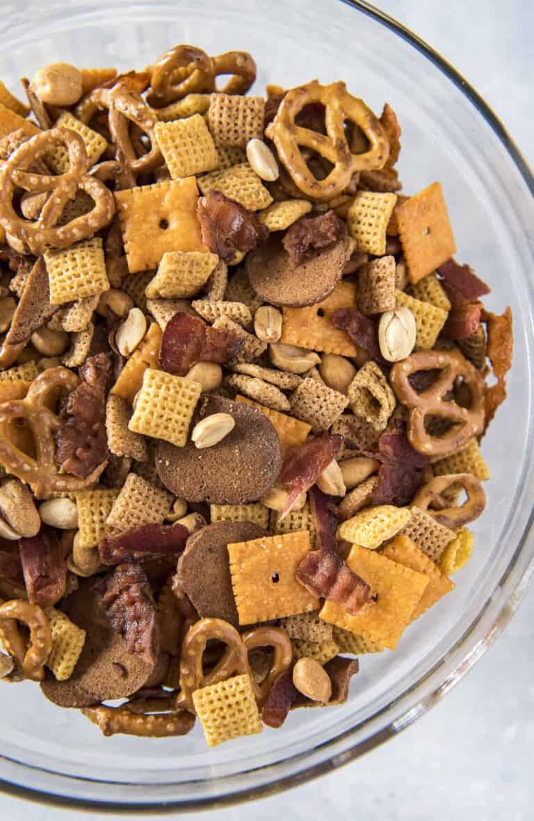 30 Christmas Snack Mix Recipes for Holiday Parties or Easy Gift Ideas