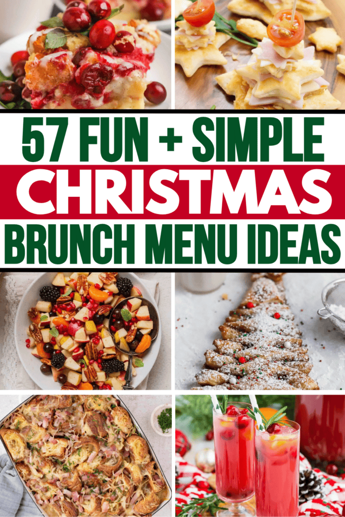 57 Simple Christmas Brunch Menu Ideas for a Crowd