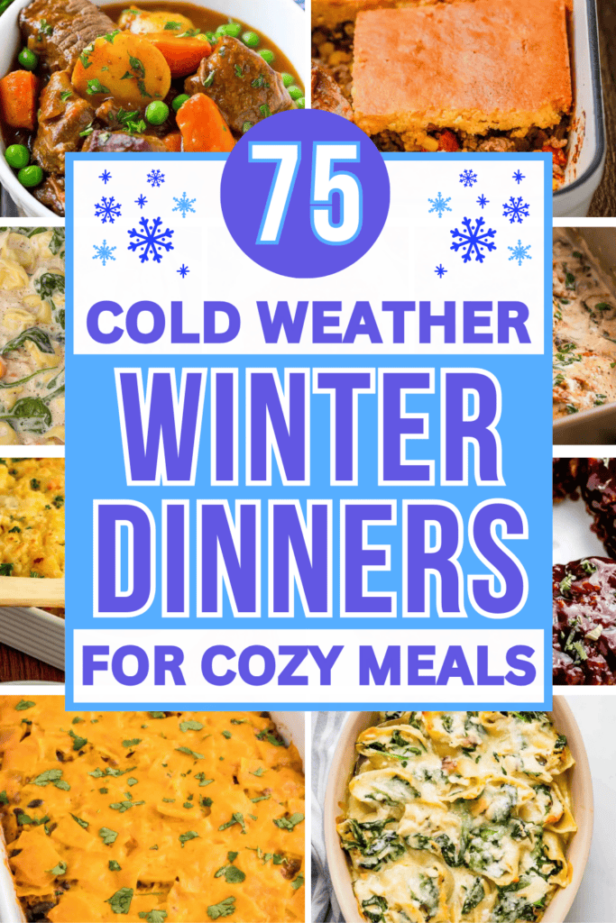 75 Cozy Cold Weather Dinner Ideas for Easy Winter Meals