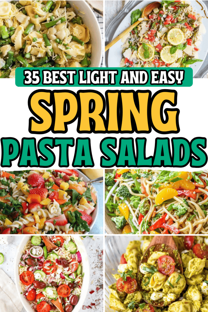 35 Best Spring Pasta Salad Recipes for Parties, Potlucks, or Easy ...