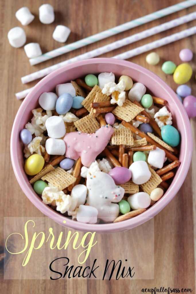 21 Easy Easter Snack Mix Recipes for a Party or Potluck