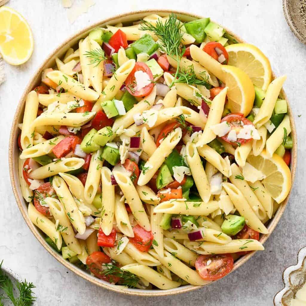 35 Best Spring Pasta Salad Recipes for Parties, Potlucks, or Easy ...