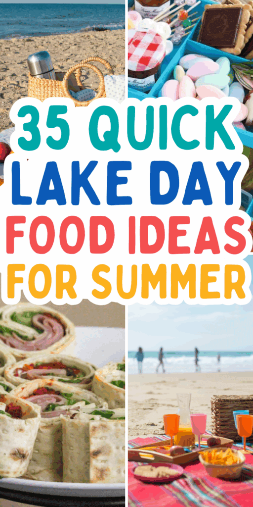 35 Easy Lake Day Snacks for the Beach or Boat
