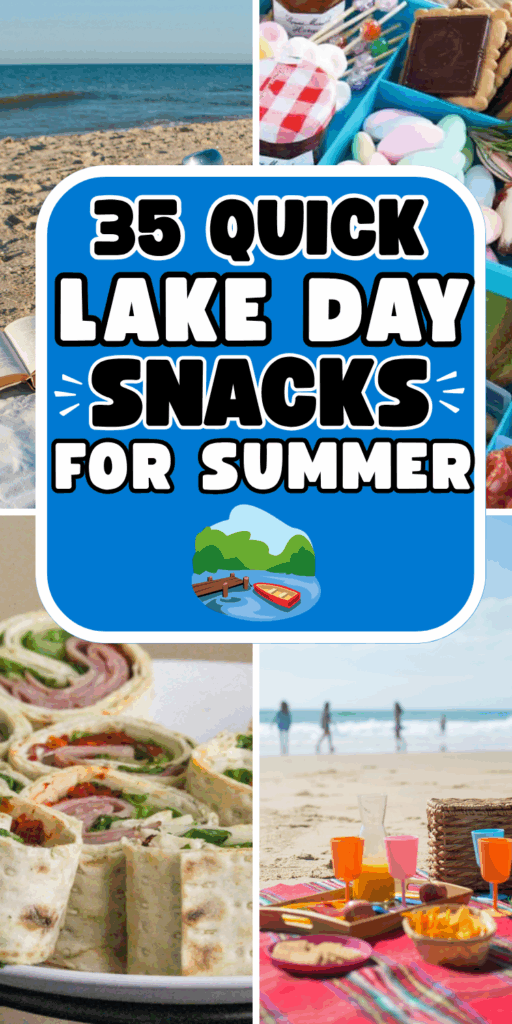 35 Easy Lake Day Snacks for the Beach or Boat