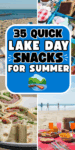 35 Easy Lake Day Snacks for the Beach or Boat