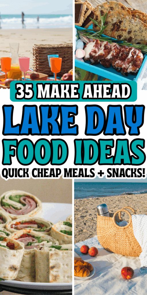 35 Easy Lake Day Snacks for the Beach or Boat