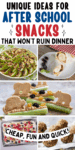 27 Quick & Easy After School Snacks Your Kids Will Actually Eat