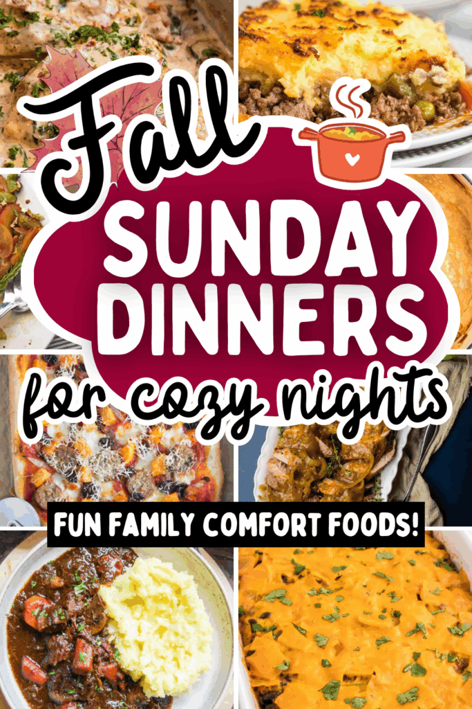 75 Cozy Fall Sunday Dinner Ideas for Chilly Weekend Days