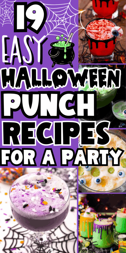 19 Spooky Fun Halloween Punch Recipes for a Party