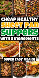 15 Cheap Healthy Sheet Pan Dinners with Just 5 Ingredients