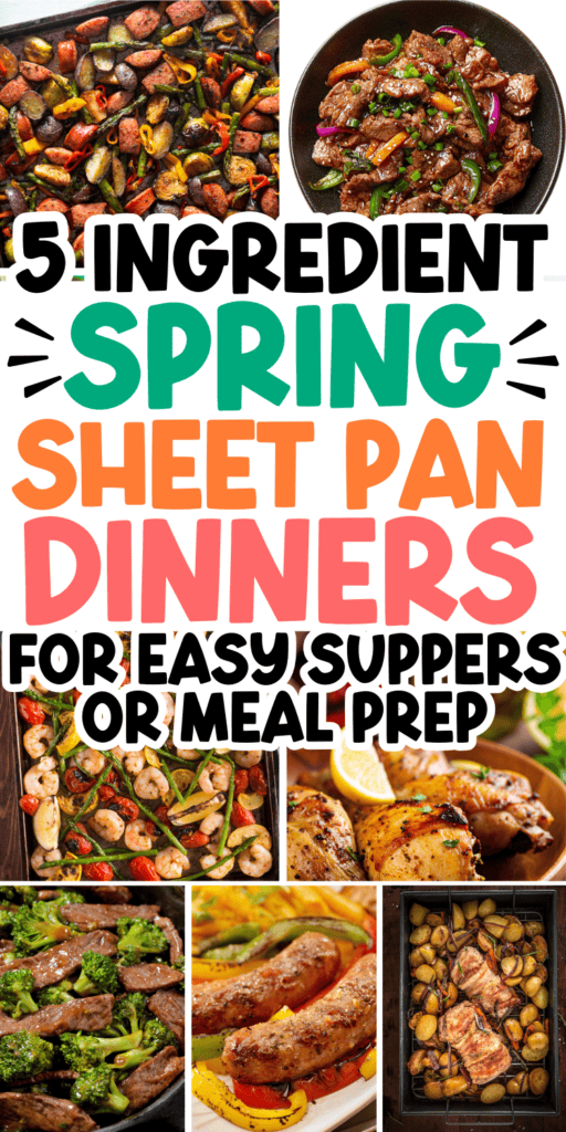 15 Healthy Spring Sheet Pan Dinners with Just 5 Ingredients